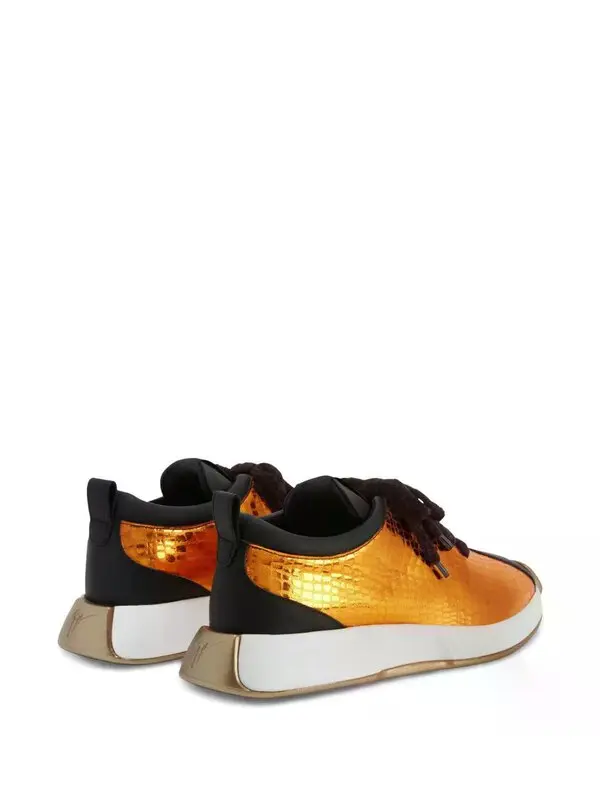 GIUSEPPE ZANOTTI Ferox Low-top Sneakers - Orange