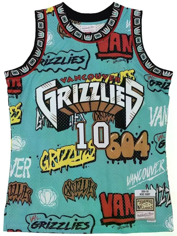 Mitchell & Ness Nba Grizzlies 1998 Mike Bibby Swingman Jersey - Blue