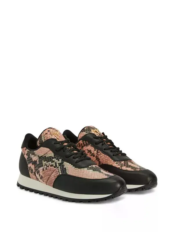 GIUSEPPE ZANOTTI Jimi Running Sneakers - Black