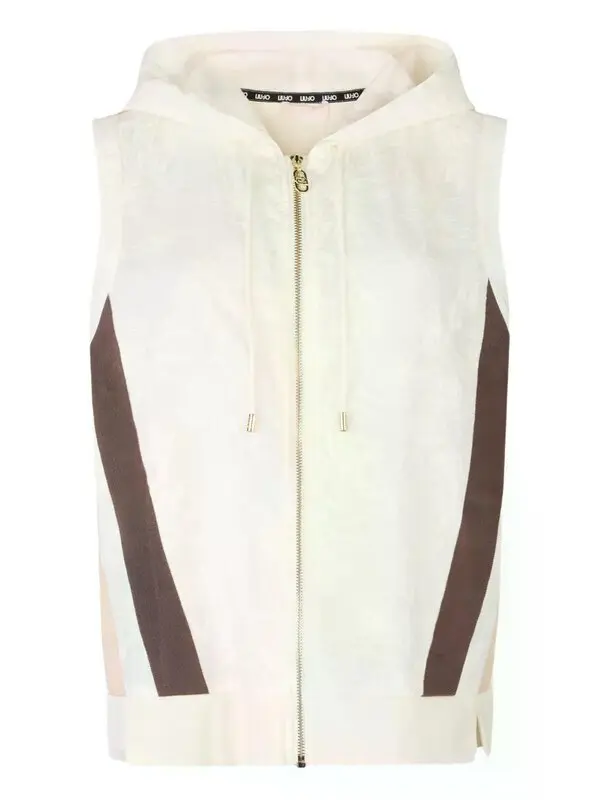 Liu Jo Embroidered Vest - White