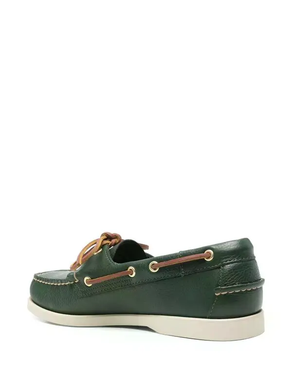 SEBAGO Portland Martellato Boat Shoes - Green
