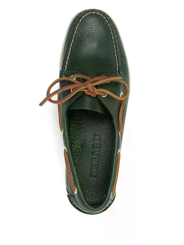 SEBAGO Portland Martellato Boat Shoes - Green