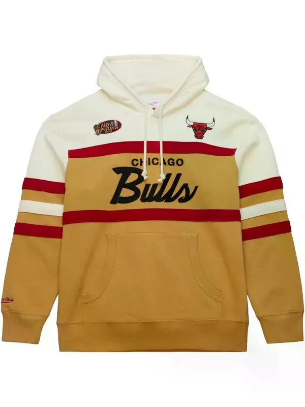 Mitchell & Ness Nba Chicago Bulls Head Coach Hoodie - Neutrals