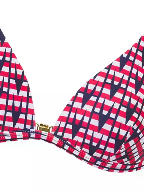 Moschino Print Bikini Top