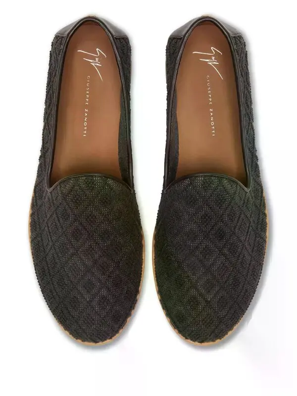 GIUSEPPE ZANOTTI Pierrick Loafers - Grey