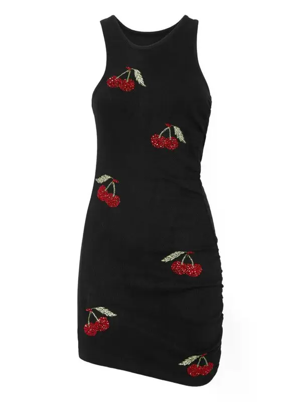 Philipp Plein Cherry-motif Mini Dress