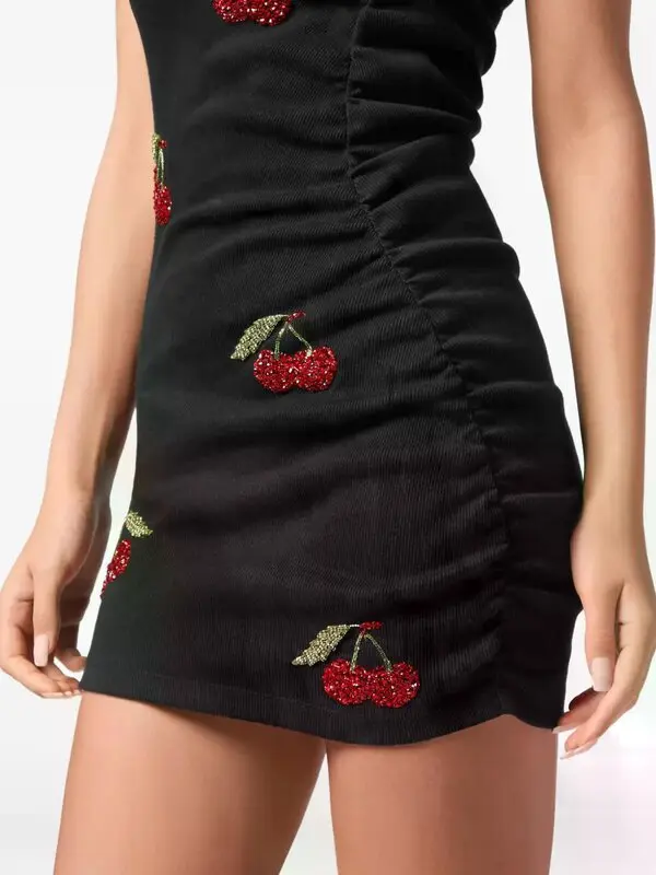 Philipp Plein Cherry-motif Mini Dress