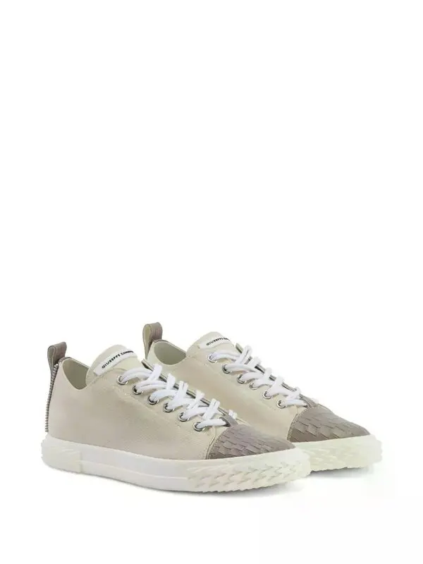 GIUSEPPE ZANOTTI Blabber Low-top Sneakers - Neutrals