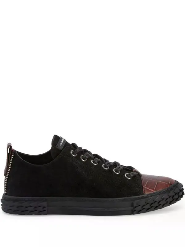 GIUSEPPE ZANOTTI Blabber Lace-up Sneakers - Black