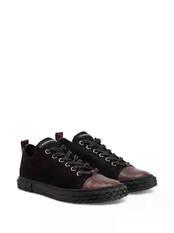 GIUSEPPE ZANOTTI Blabber Lace-up Sneakers - Black
