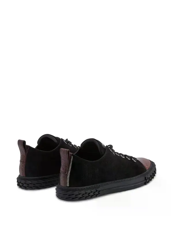 GIUSEPPE ZANOTTI Blabber Lace-up Sneakers - Black