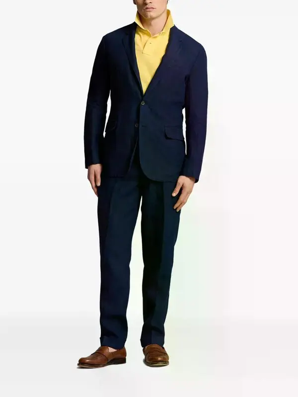 Polo Ralph Lauren Linen Trousers - Blue