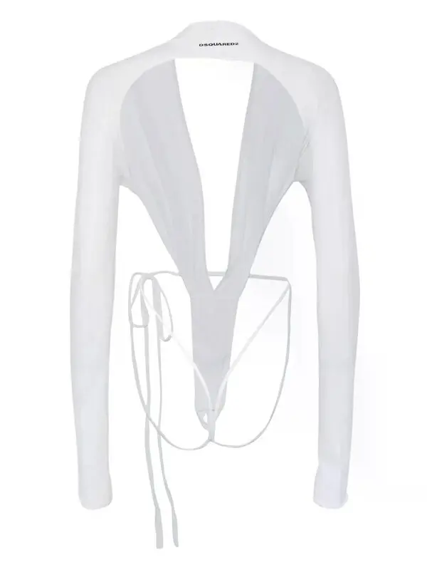 Dsquared2 Open-back Bodysuit