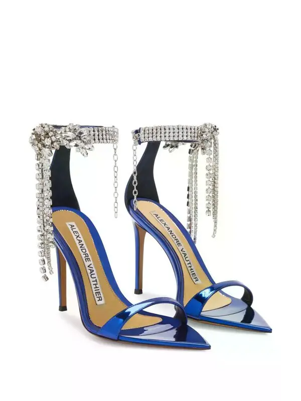 Alexandre Vauthier 105mm Rhinestone-embellished Sandals