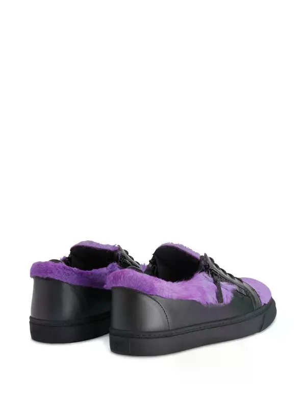 GIUSEPPE ZANOTTI Frankie Double-zip Low-top Sneakers