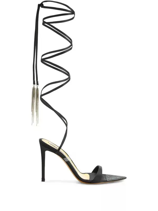 Alexandre Vauthier 111mm Lace-up Sandals