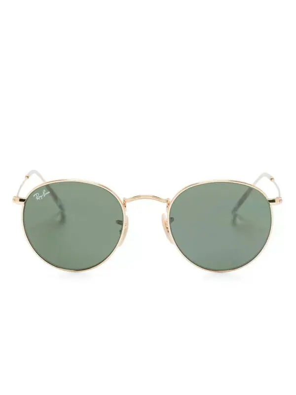 Ray-ban Round Frame Sunglasses - Gold