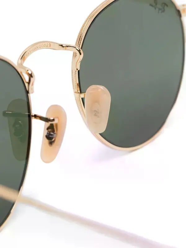 Ray-ban Round Frame Sunglasses - Gold