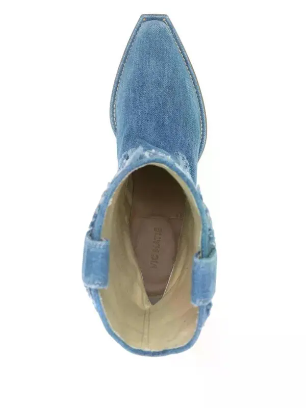 VIC MATIE 50mm Westy Boots - Blue