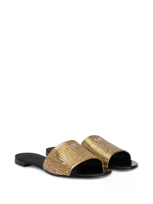 GIUSEPPE ZANOTTI Shirley Leather Sandals