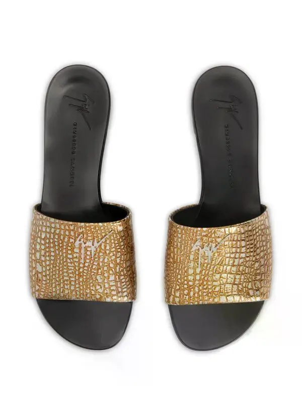 GIUSEPPE ZANOTTI Shirley Leather Sandals