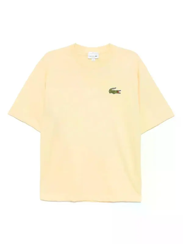 Lacoste Badge T-shirt - Yellow