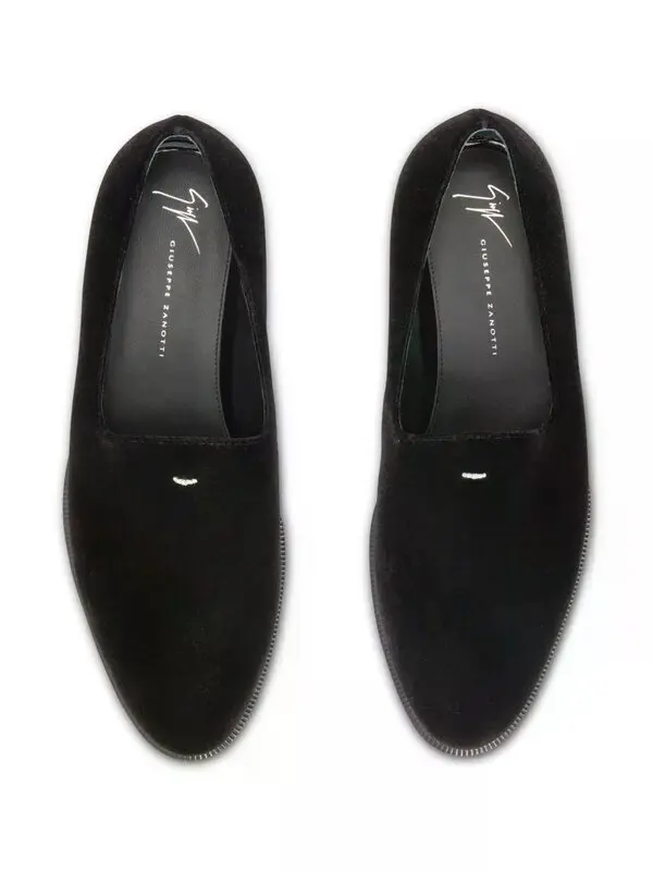 GIUSEPPE ZANOTTI Irmha Loafers - Black