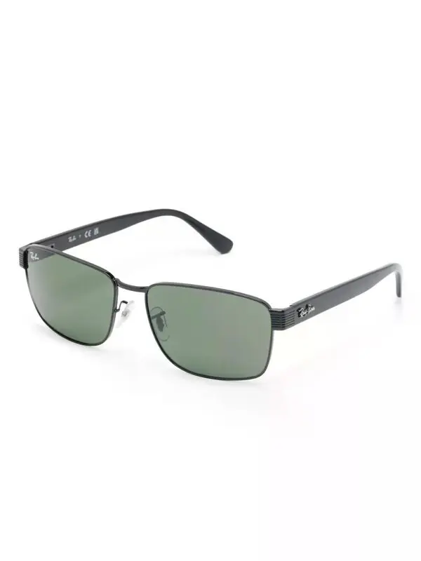 Ray-ban Rectangle-frame Sunglasses - Black