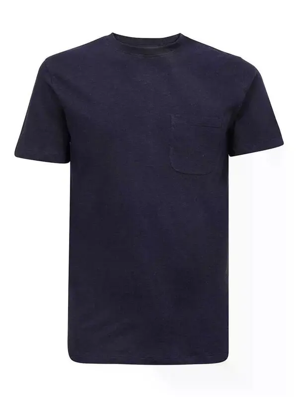 LES DEUX Pocket-detail T-shirt - Blue