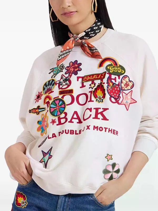 La DoubleJ X Mother Logo-print Sweatshirt