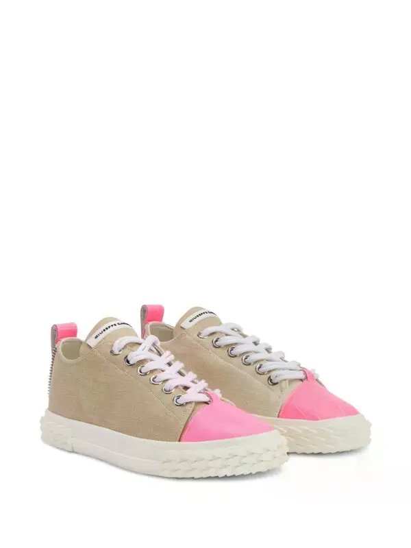 GIUSEPPE ZANOTTI Blabber Low-top Sneakers - Neutrals