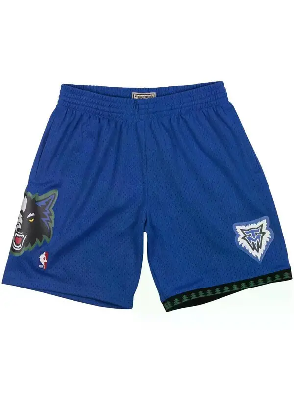 Mitchell & Ness Nba 2003 Minnesota Timberwolves Swingman Shorts - Blue