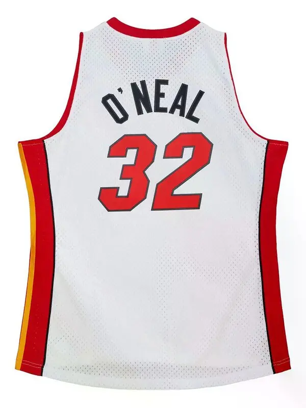 Mitchell & Ness Nba Heat 2005 Shaquille O'neal Jersey - White