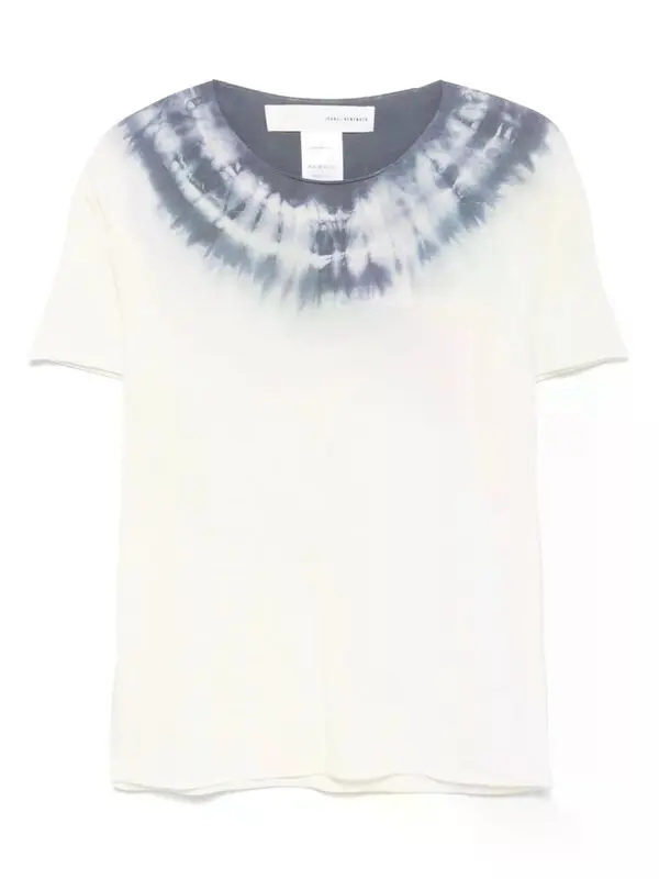 Isabel Benenato Tie-dye T-shirt - Neutrals