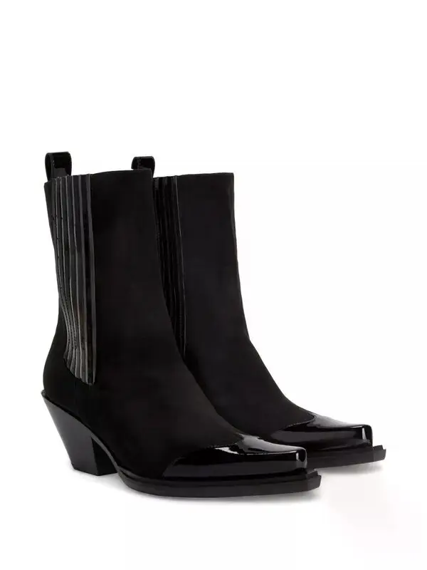 Alexandre Vauthier Suede Ankle Boots