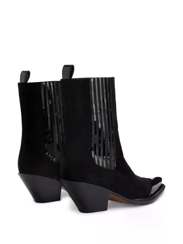 Alexandre Vauthier Suede Ankle Boots