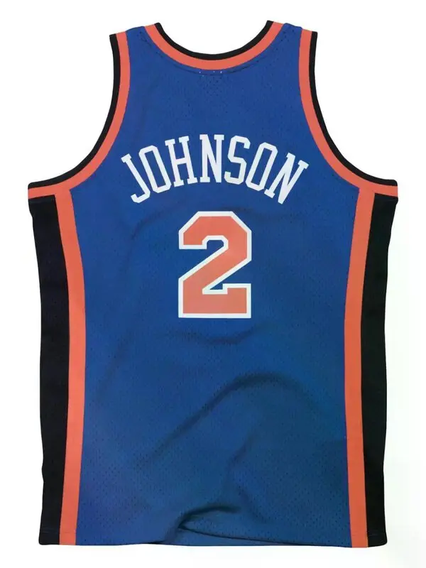 Mitchell & Ness New York Knicks Larry Johnson Swingman Jersey