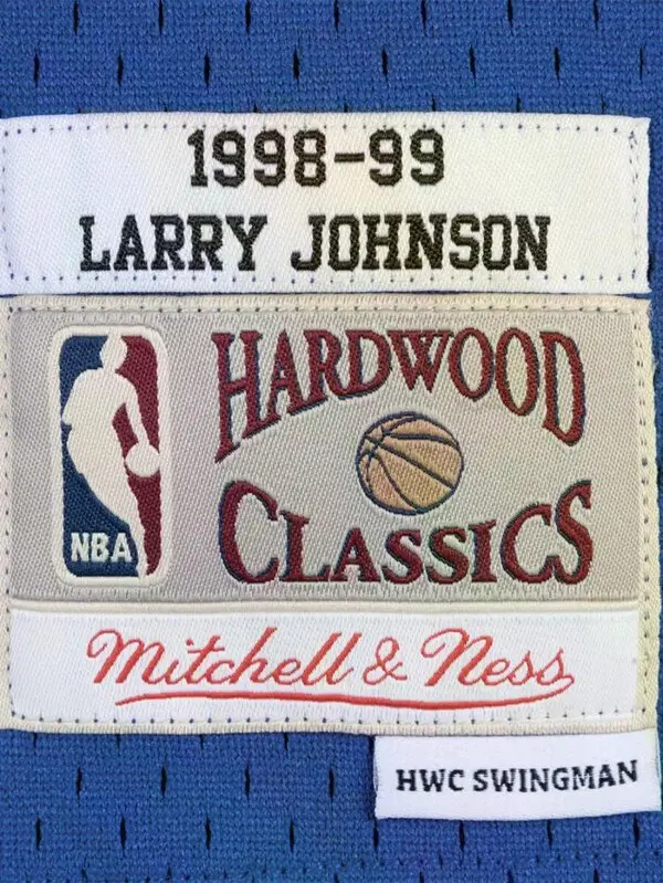 Mitchell & Ness New York Knicks Larry Johnson Swingman Jersey