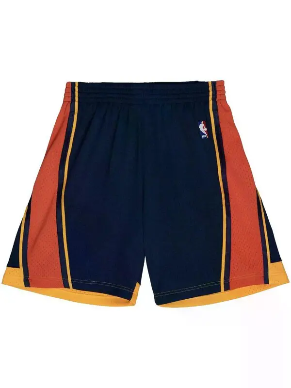 Mitchell & Ness Nba Golden State Warriors 2002 Basketball Shorts - Blue