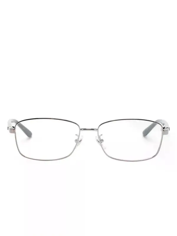 Ray-ban Square Frame Eyeglasses - Silver