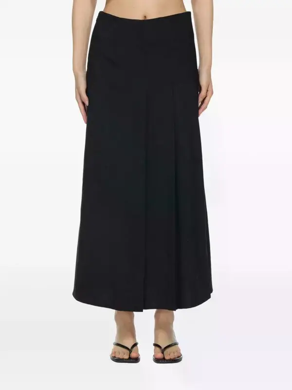 Studio Nicholson Pleated Asymmetric Skirt