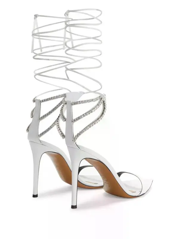 Alexandre Vauthier 111mm Lace-up Sandals