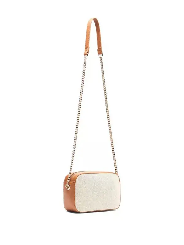 Liu Jo Logo-embroidered Cross Body Bag - Neutrals