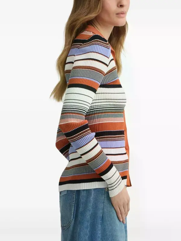 Liu Jo Striped Cardigan