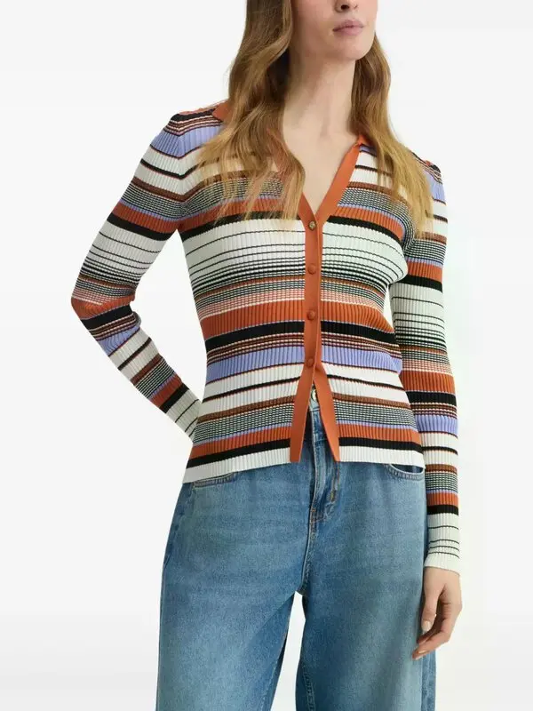 Liu Jo Striped Cardigan