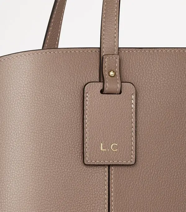 Cartier Leather C De Tote Bag