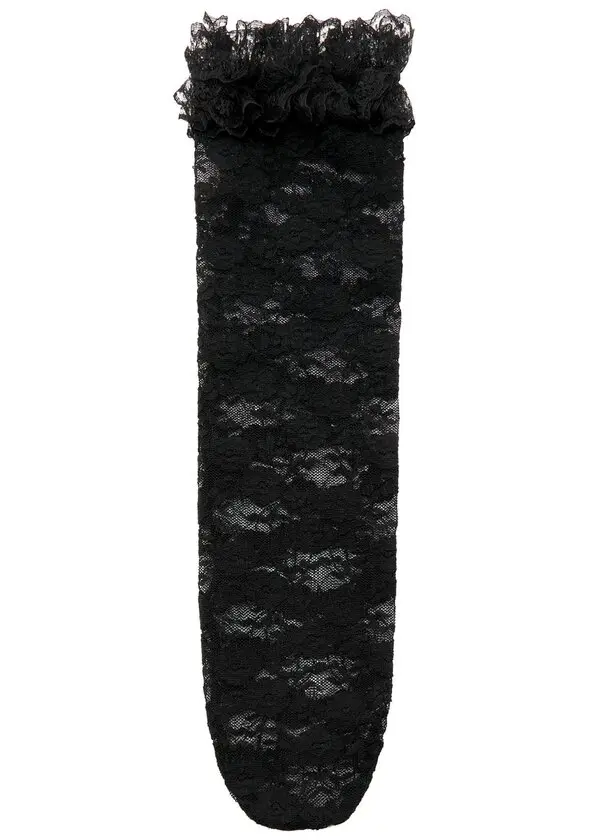 SELF-PORTRAIT X Christopher Kane Lace Socks - Black