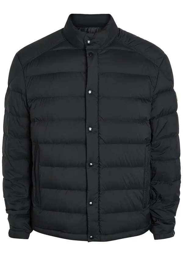 Moncler Quilted Nylon Jacket - Black