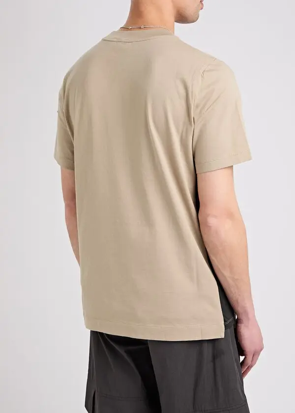Moncler Logo-print Cotton T-shirt - Grey