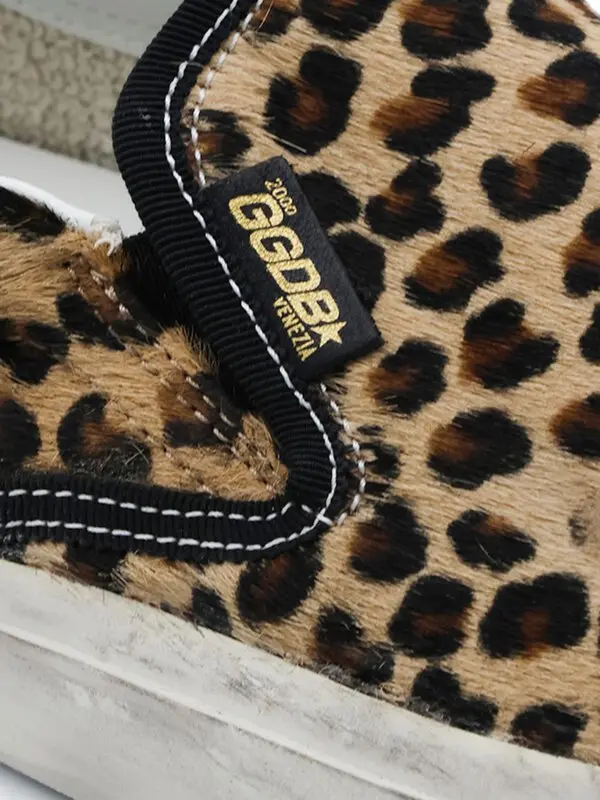 GOLDEN GOOSE Animalier Pony Skin Slip-on Sneakers - Multicolor